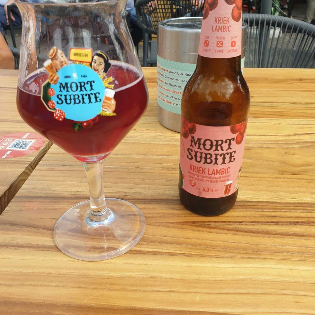 Mort Subite Kriek - Café Gasterij Den Hamse Bok
